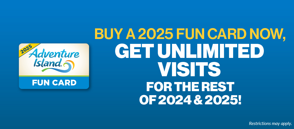 Fun Card | Adventure Island Tampa Bay