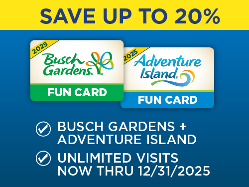 Purchase Park Tickets | Adventure Island Tampa Bay